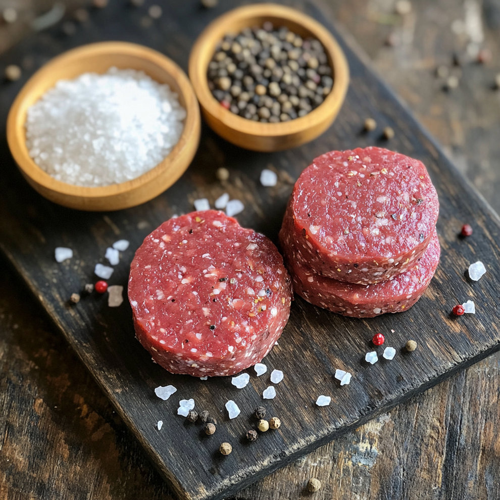 Pasture Raised Prime Burger 4 x 150g – Gourmet Butcher