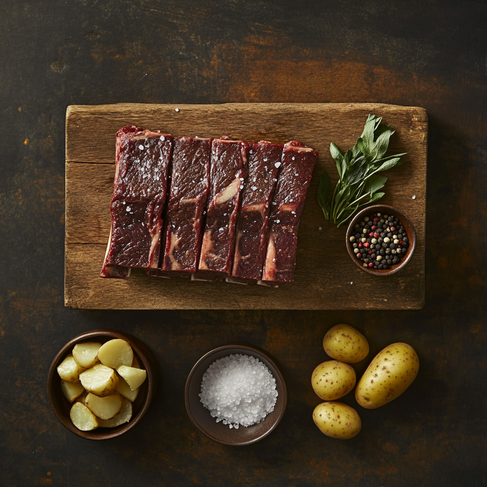 Pasture Raised Short Rib 1kg – Gourmet Butcher
